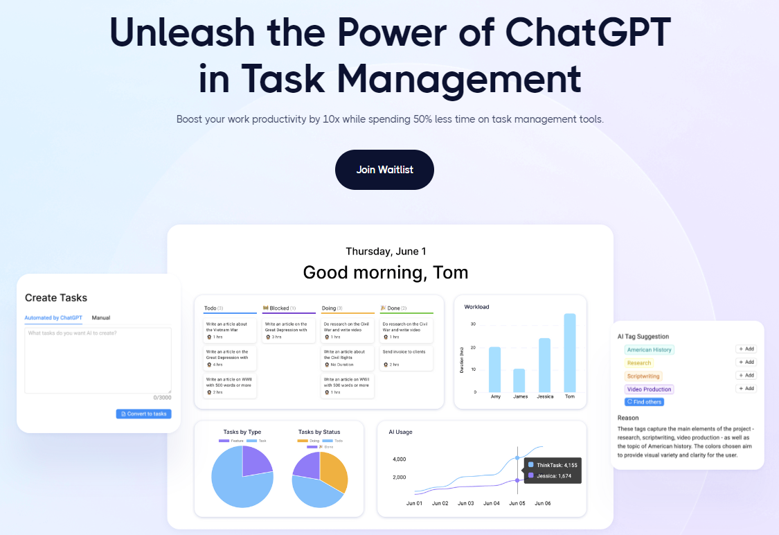 ThinkTask | SaaS AI Tools