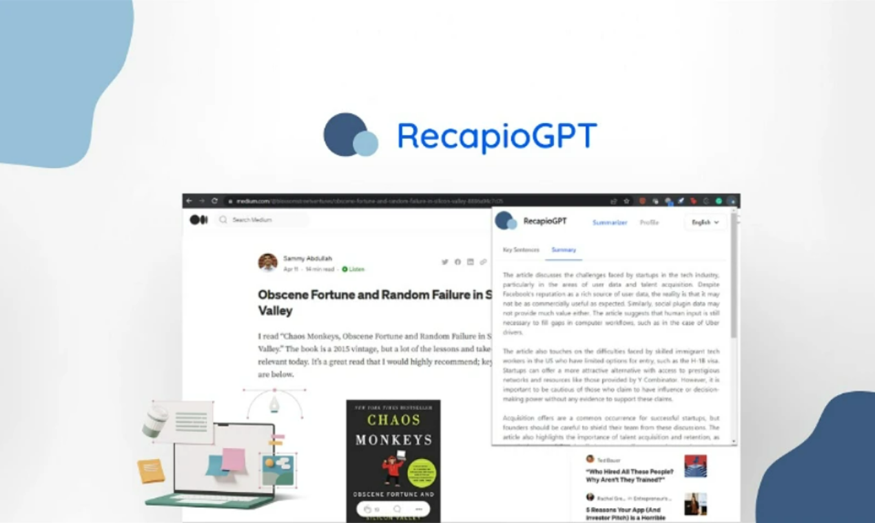 RecapioGPT | SaaS AI Tools