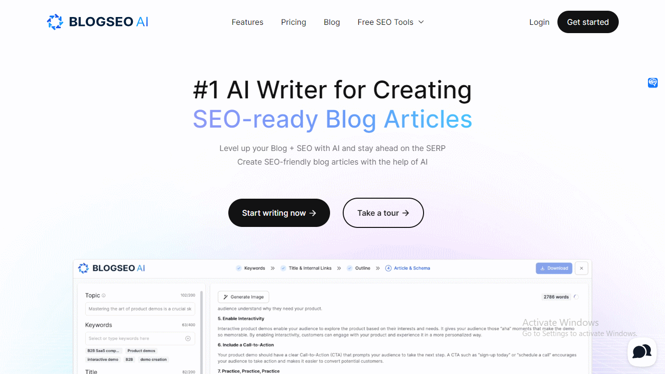 BlogSEO | SaaS AI Tools