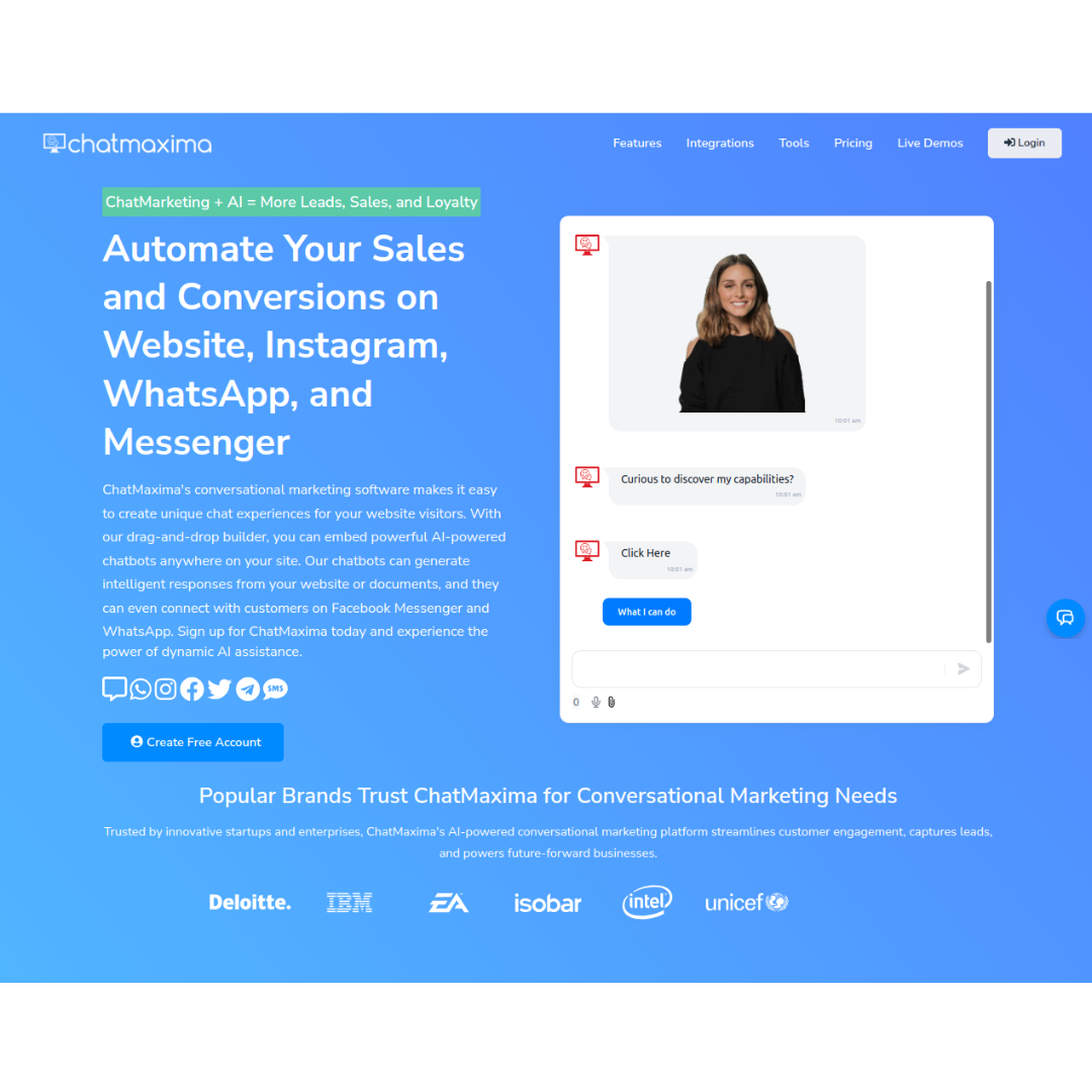 ChatMaxima | SaaS AI Tools
