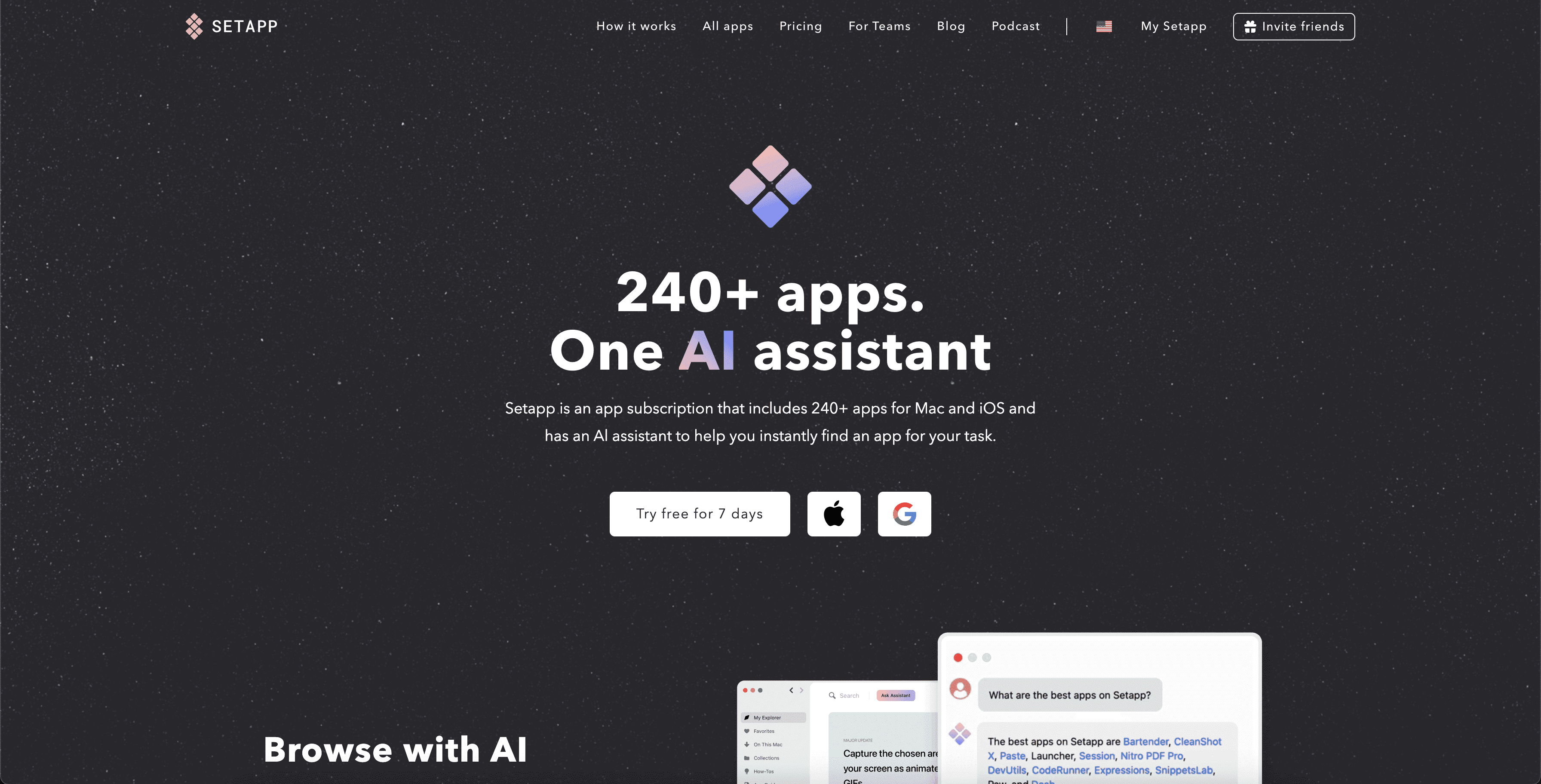 Setapp | SaaS AI Tools