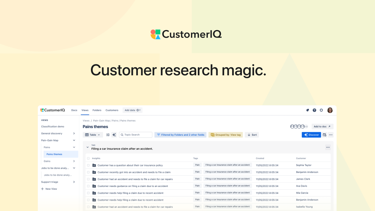 CustomerIQ | SaaS AI Tools