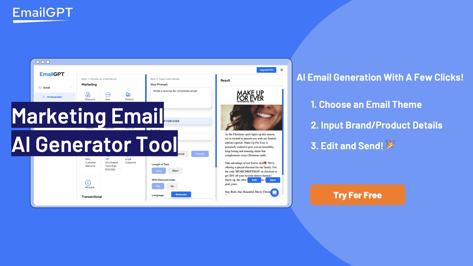EmailGPT - AI Email Generator | SaaS AI Tools