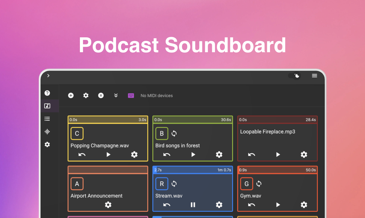 Podcast Soundboard | SaaS AI Tools