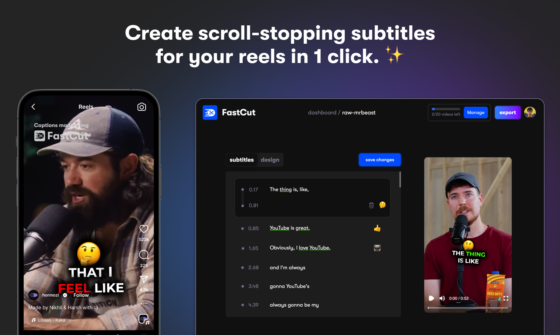 FastCut | SaaS AI Tools