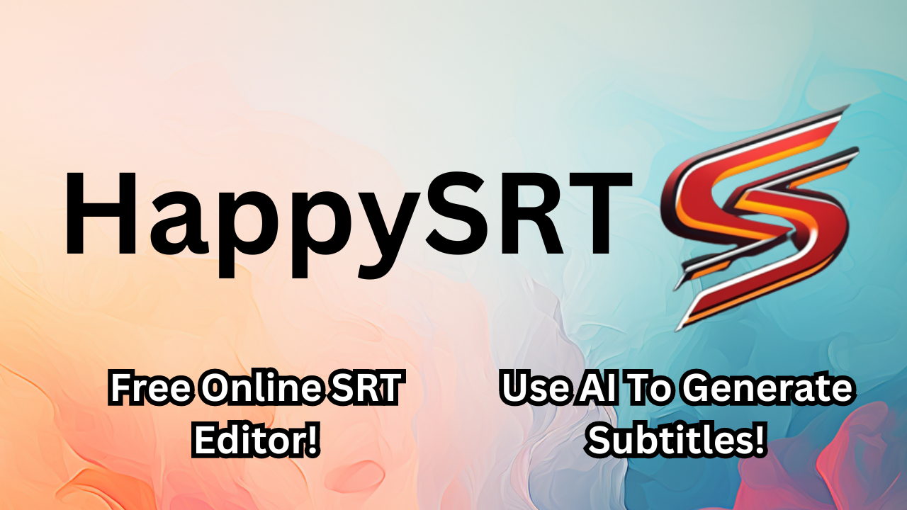 HappySRT | SaaS AI Tools