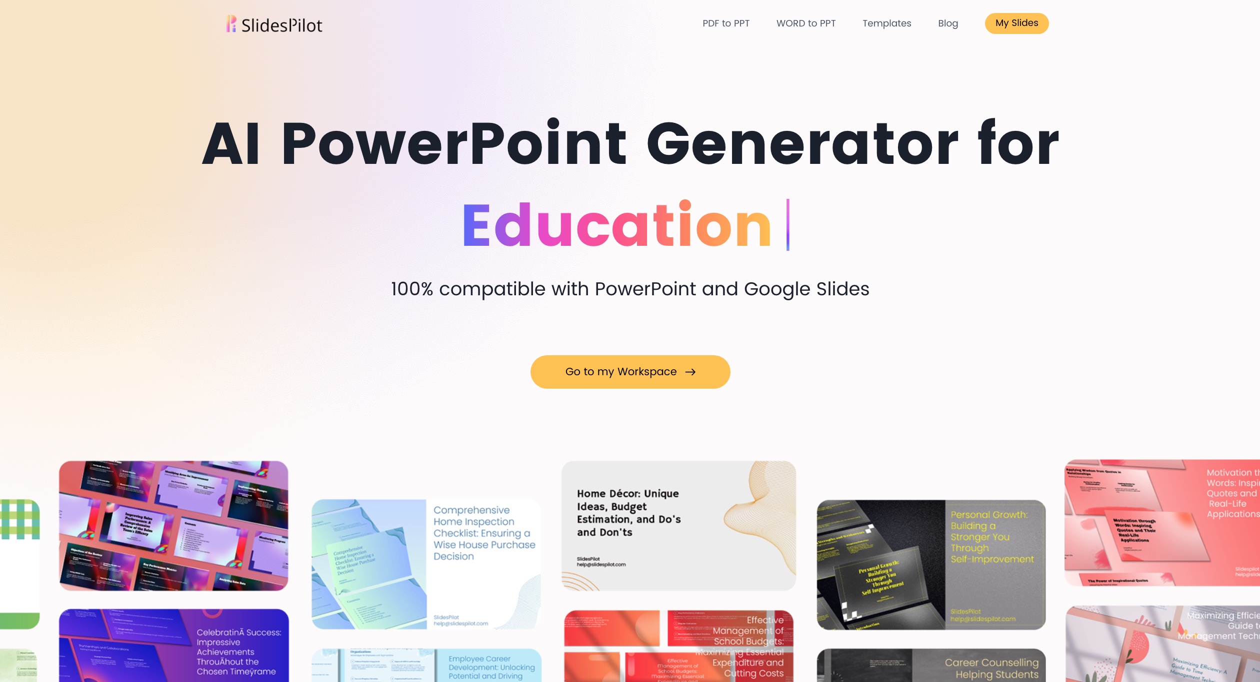 SlidesPilot | SaaS AI Tools