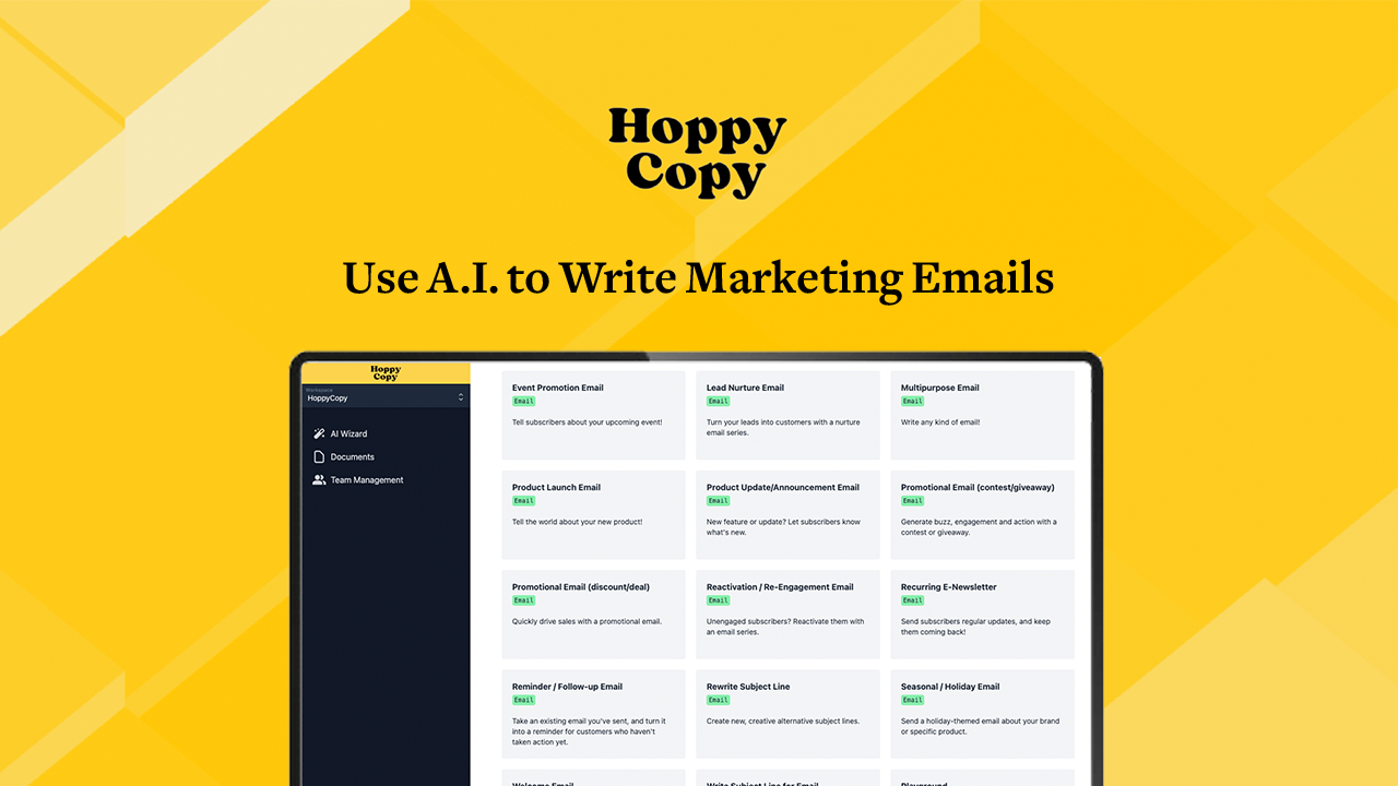 Hoppy Copy | SaaS AI Tools