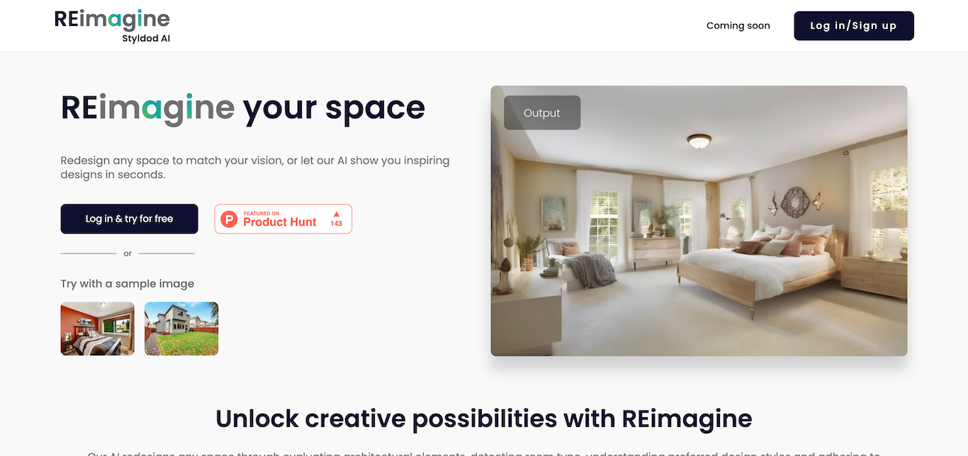 REimagine Home | SaaS AI Tools
