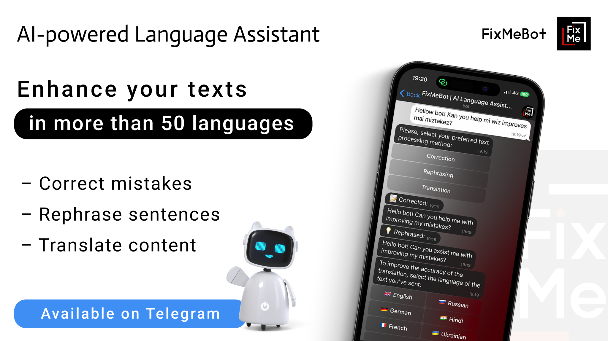 FixMeBot | SaaS AI Tools