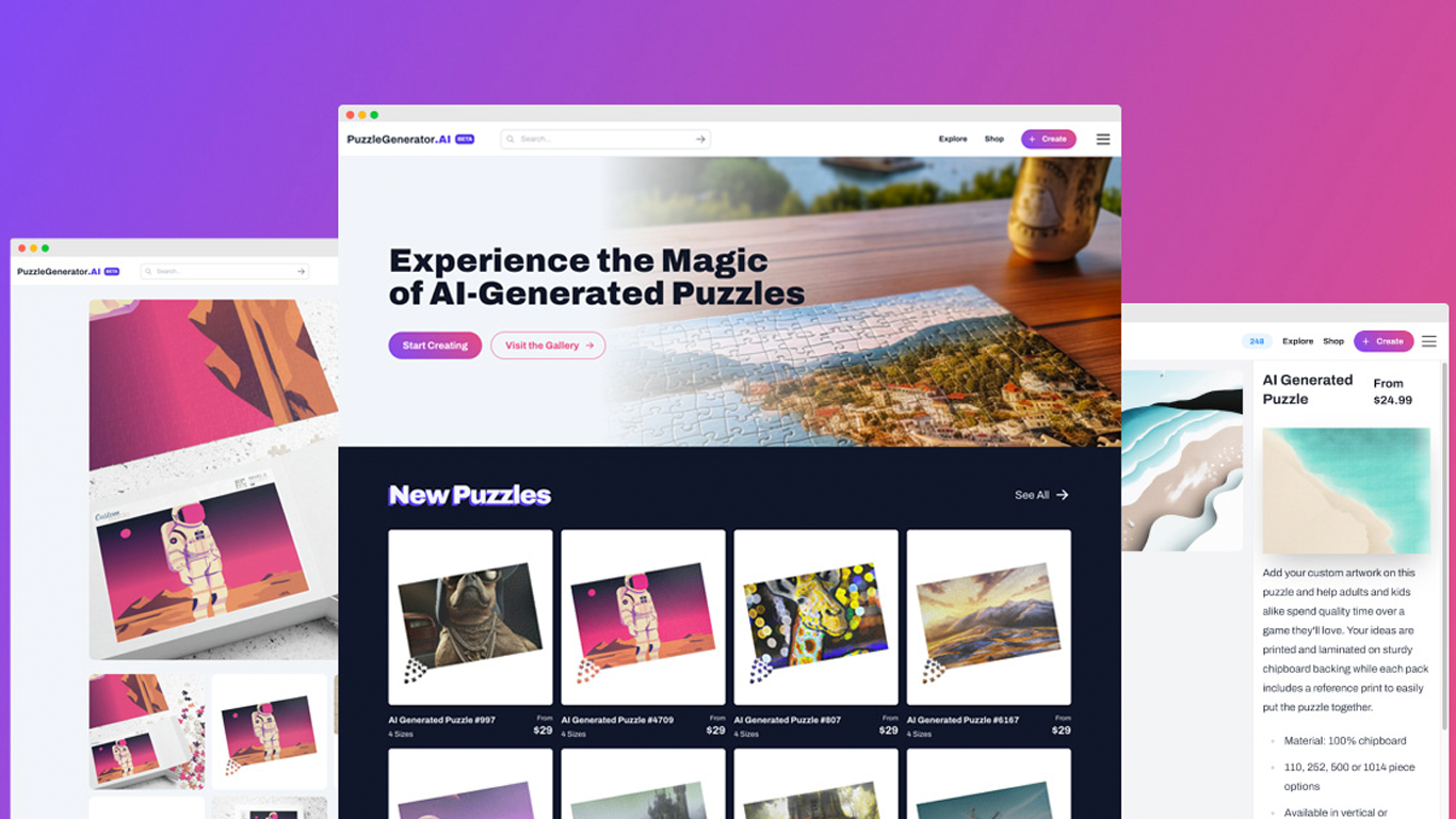 PuzzleGenerator.ai | SaaS AI Tools