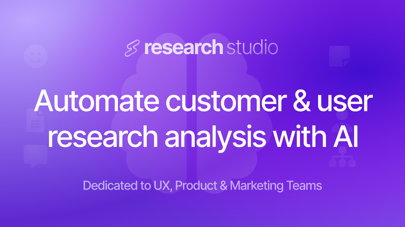 Research Studio | SaaS AI Tools