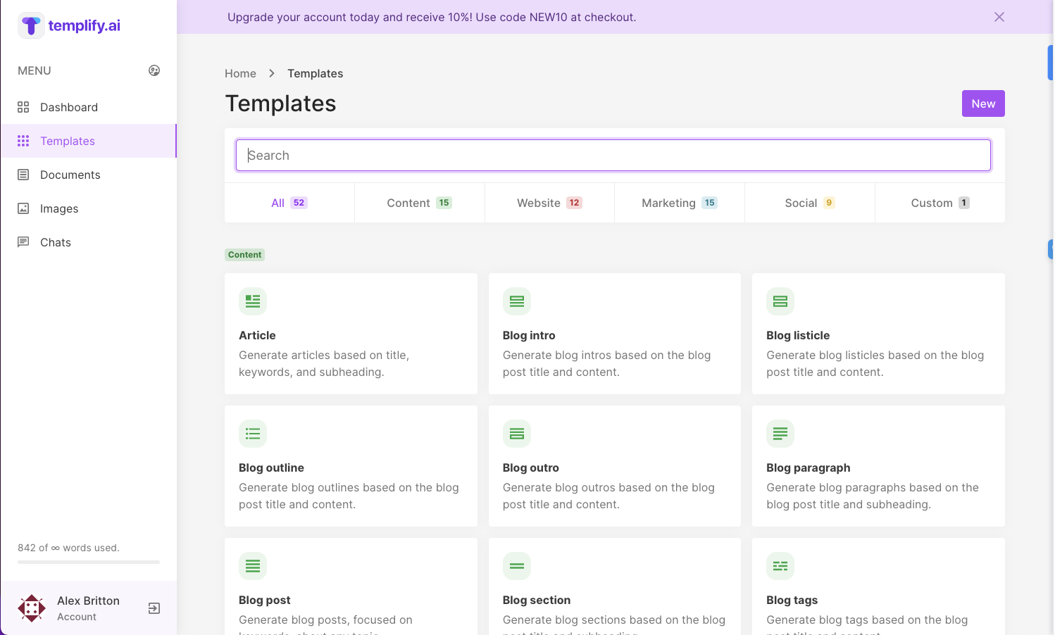 Templify.ai | SaaS AI Tools