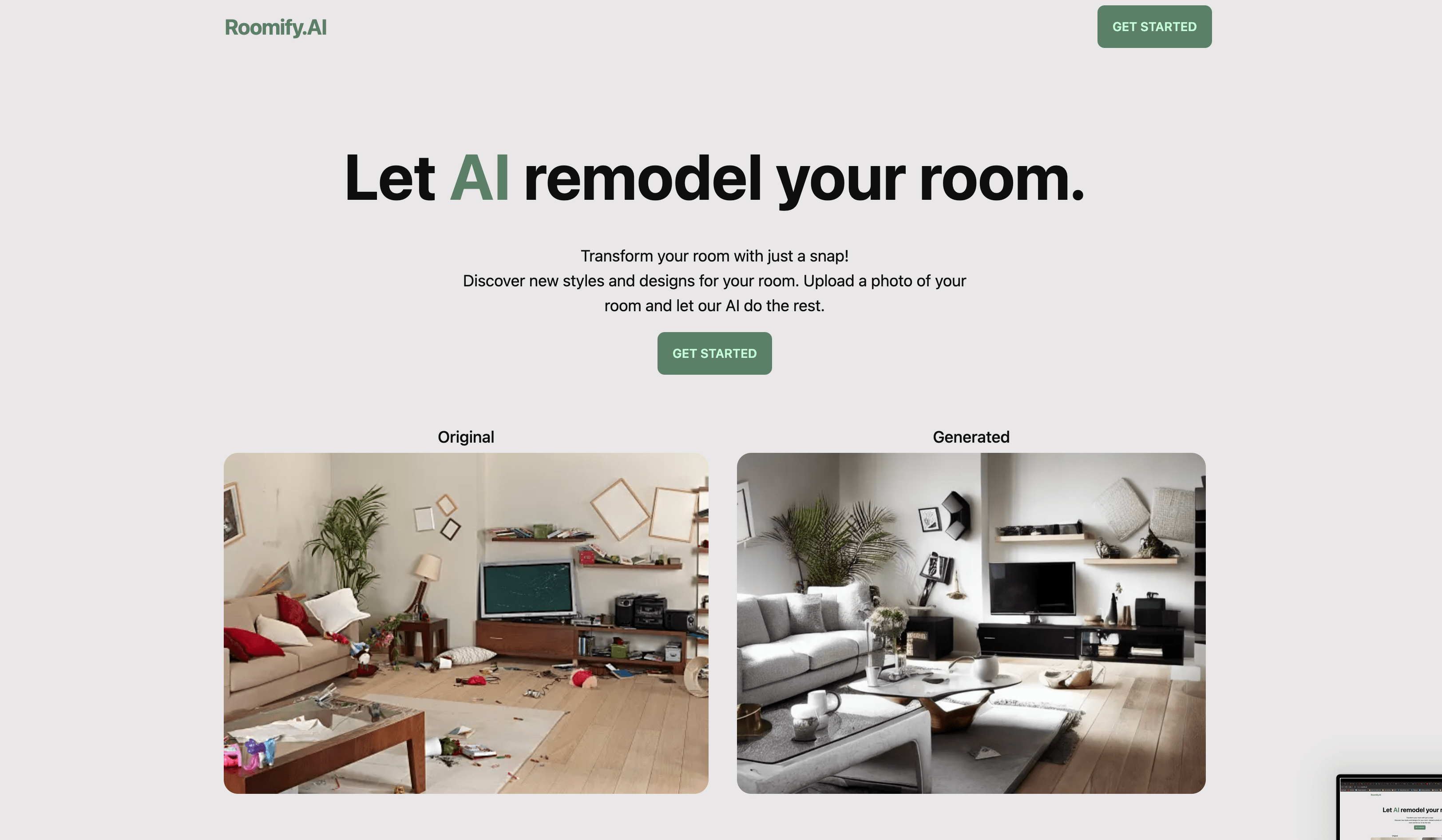Roomify AI | SaaS AI Tools