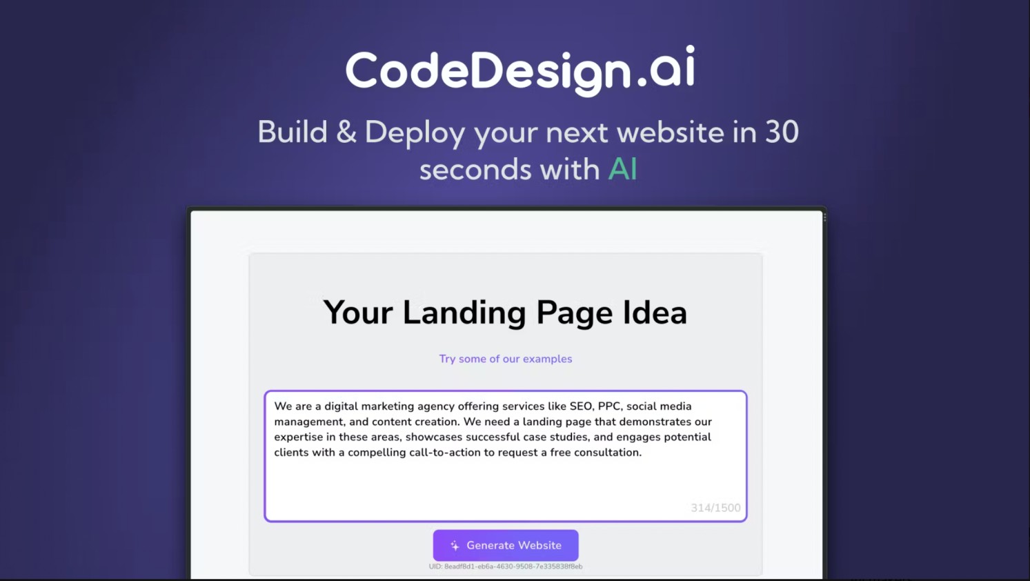 codedesign.ai | SaaS AI Tools