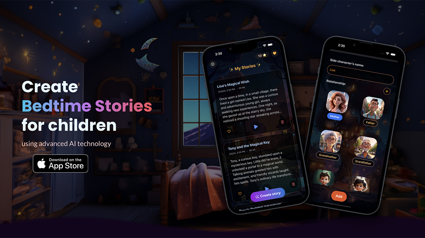Storyleo - Bedtime Stories AI | SaaS AI Tools