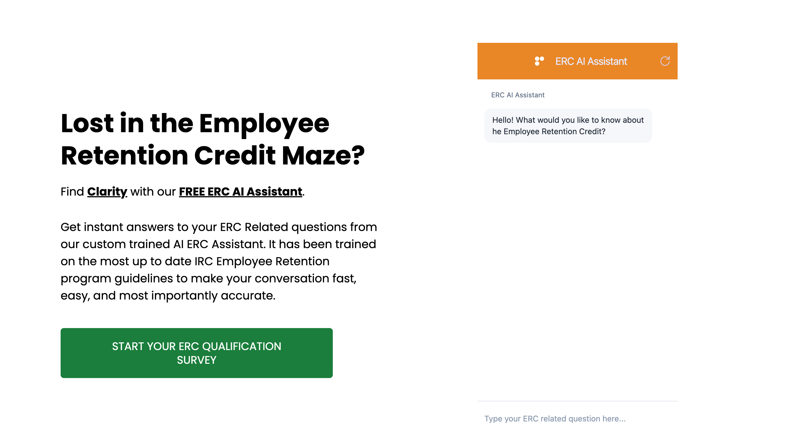 ERC Ai Assistant | SaaS AI Tools