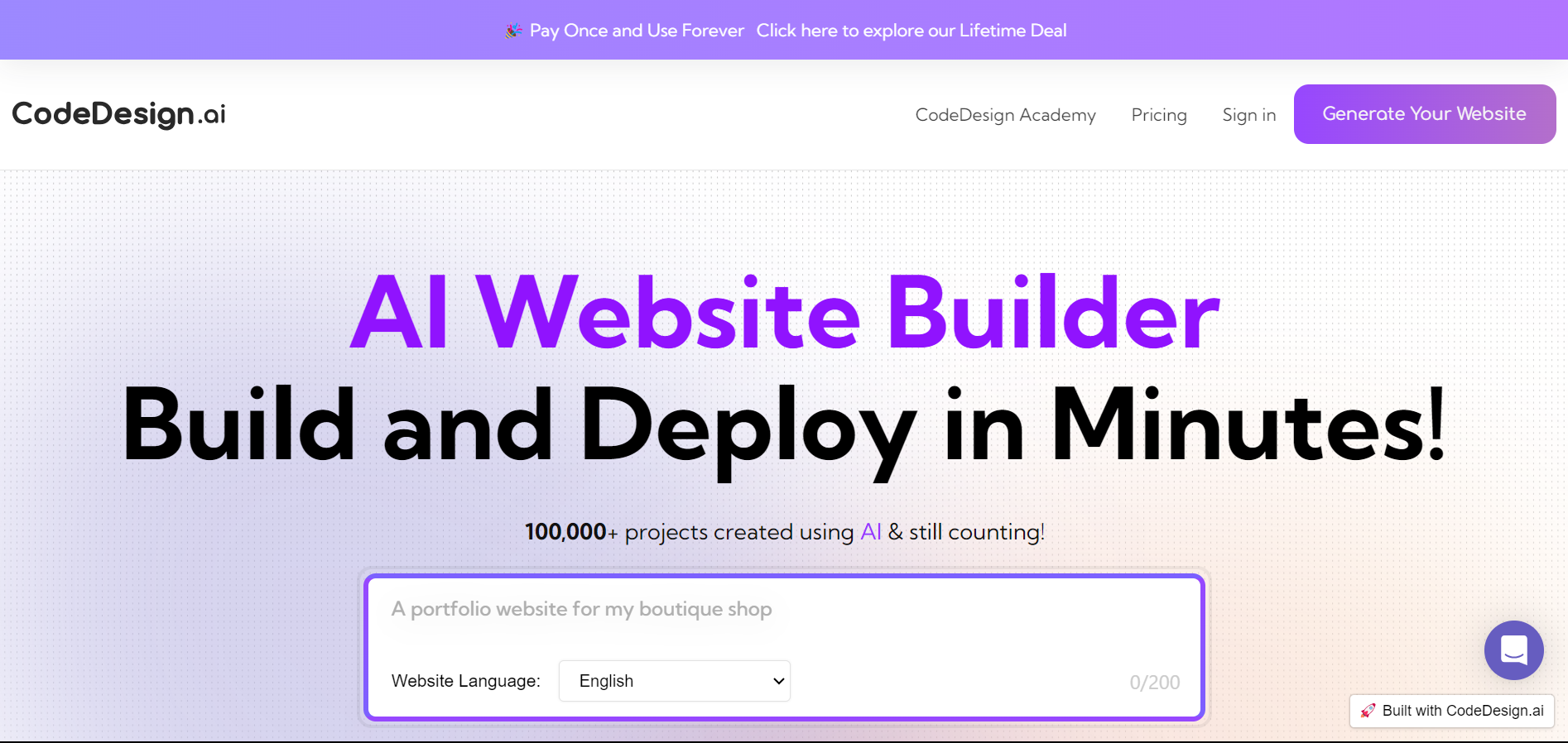 CodeDesign | SaaS AI Tools