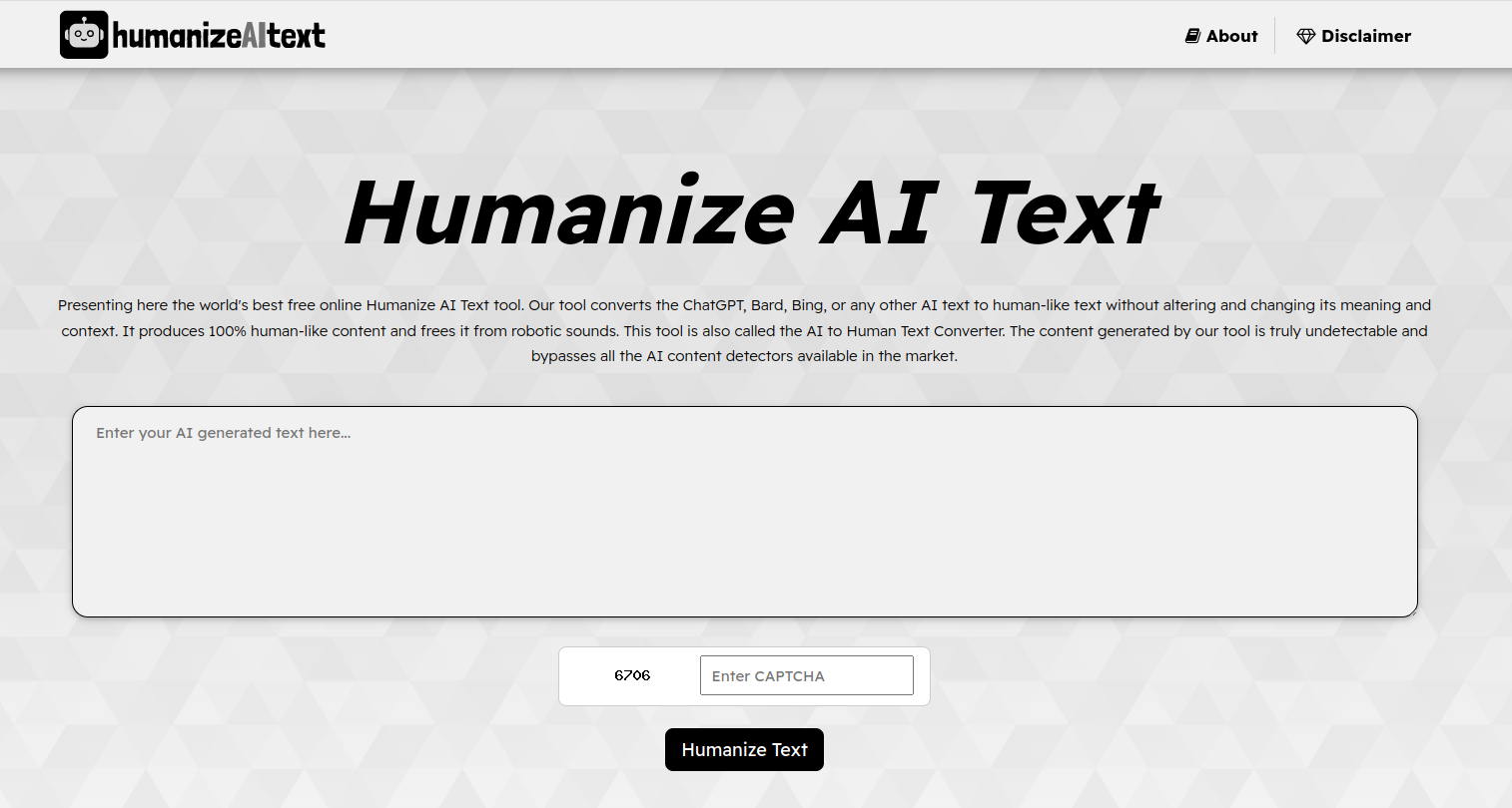 Humanize AI Text | SaaS AI Tools