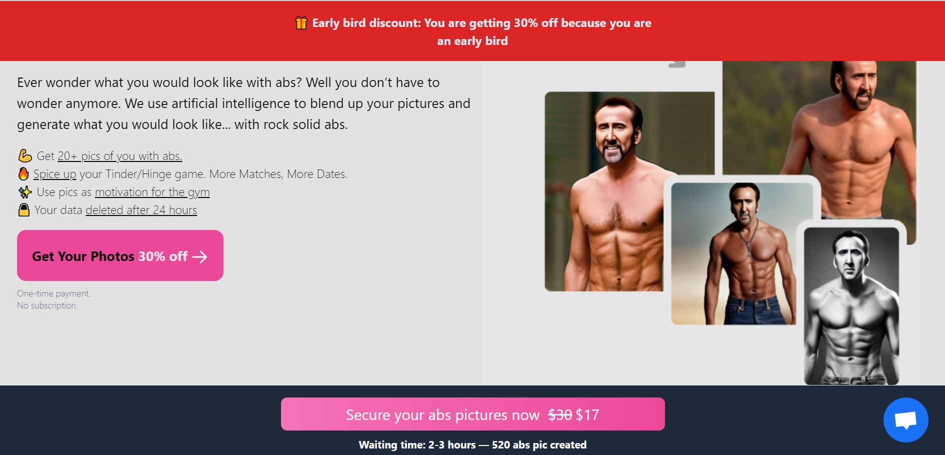 The #1 AI Abs Maker and Generator | SaaS AI Tools