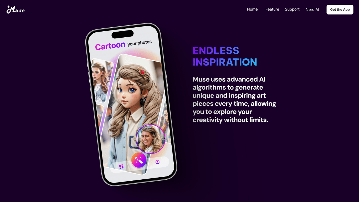 Nero Muse - AI Art Generator | SaaS AI Tools