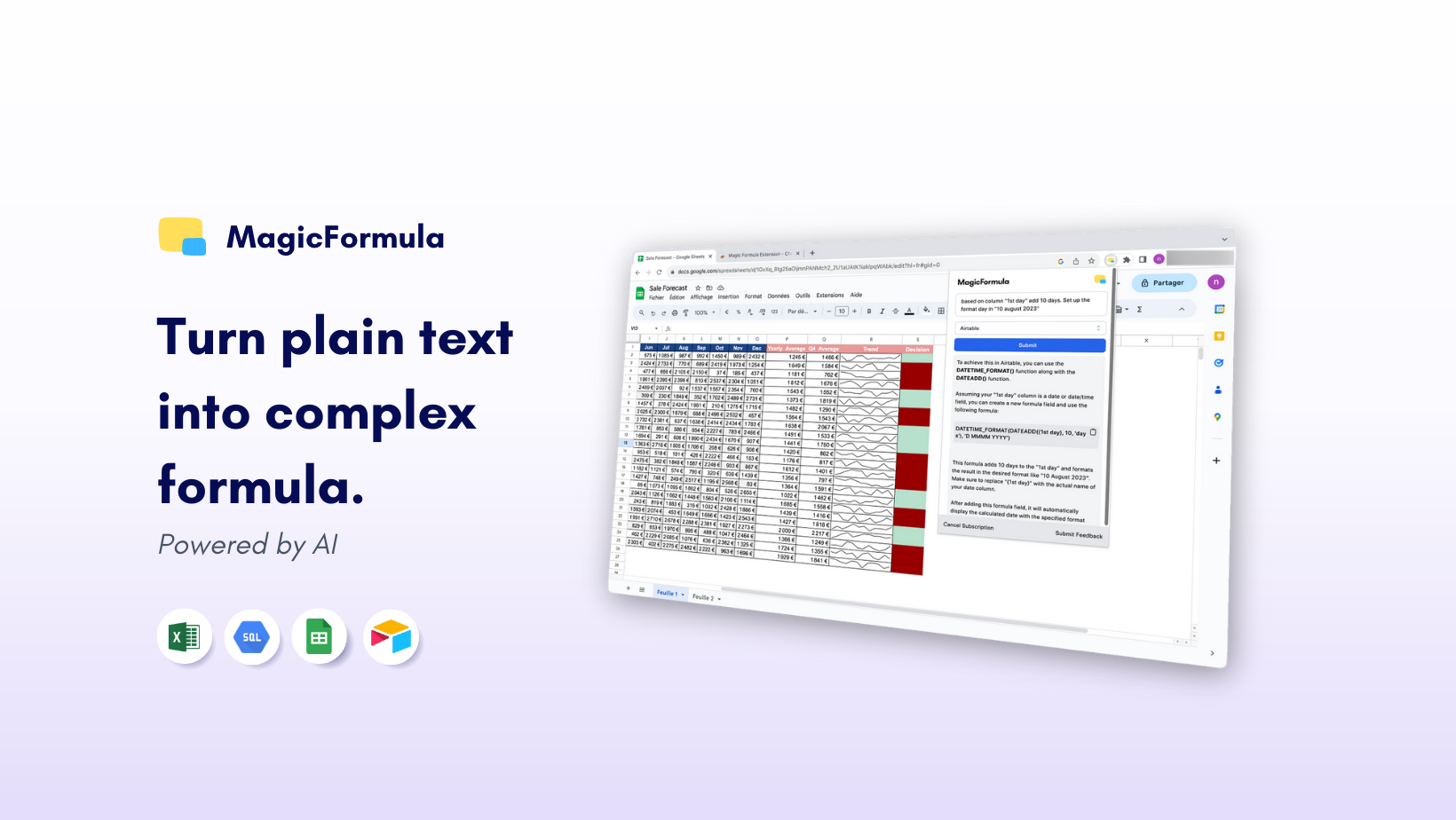 MagicFormula | SaaS AI Tools