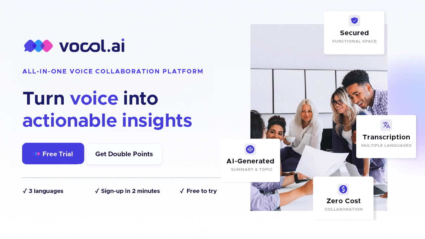 Vocol.AI | SaaS AI Tools