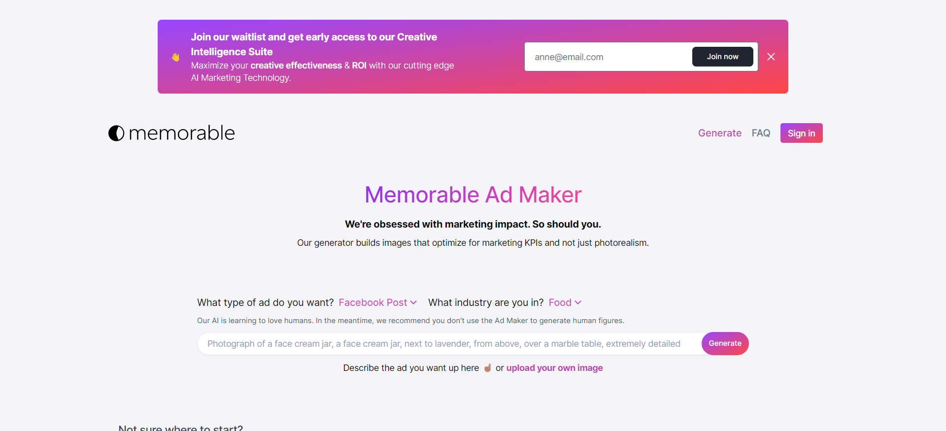 Memorable | SaaS AI Tools
