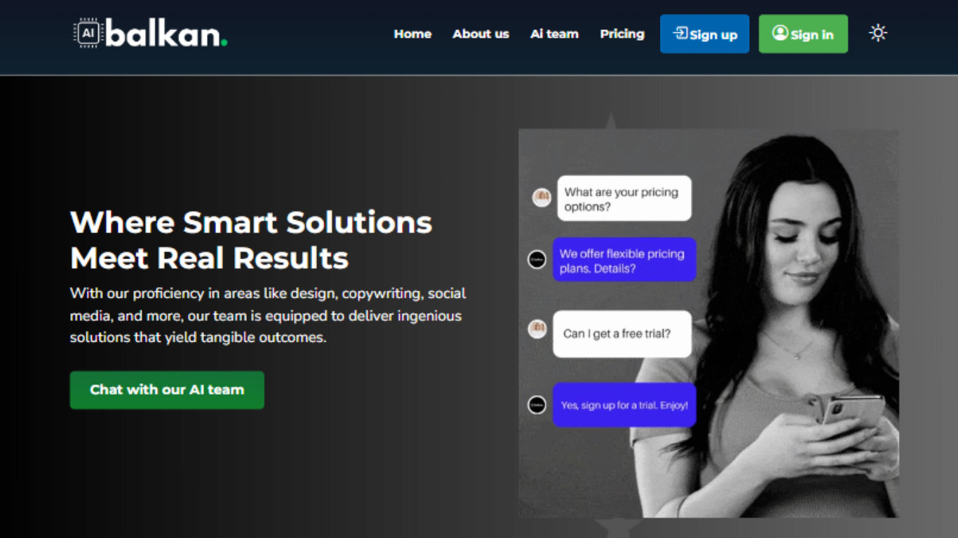 AI Balkan | SaaS AI Tools