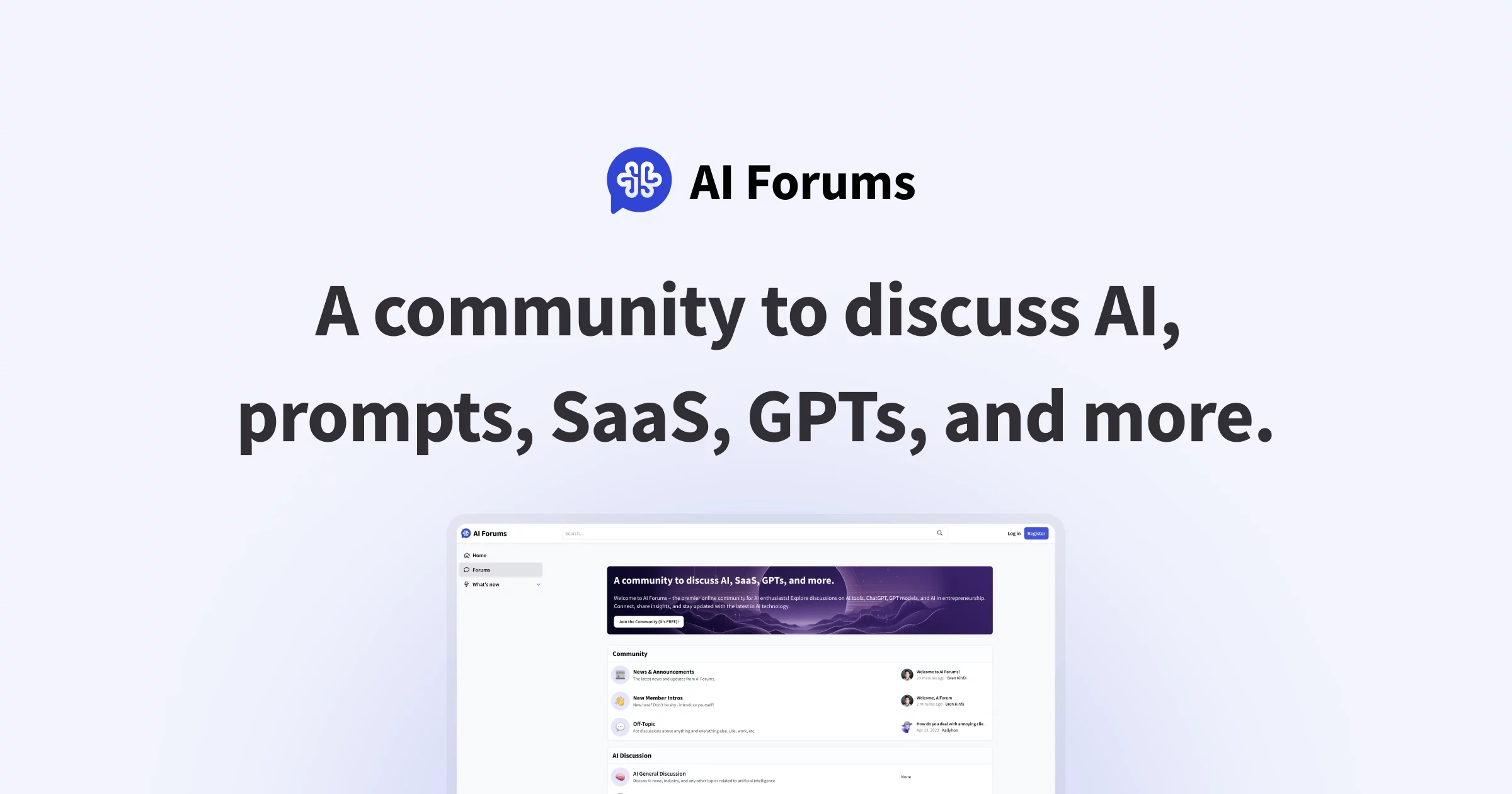 AI Forums | SaaS AI Tools