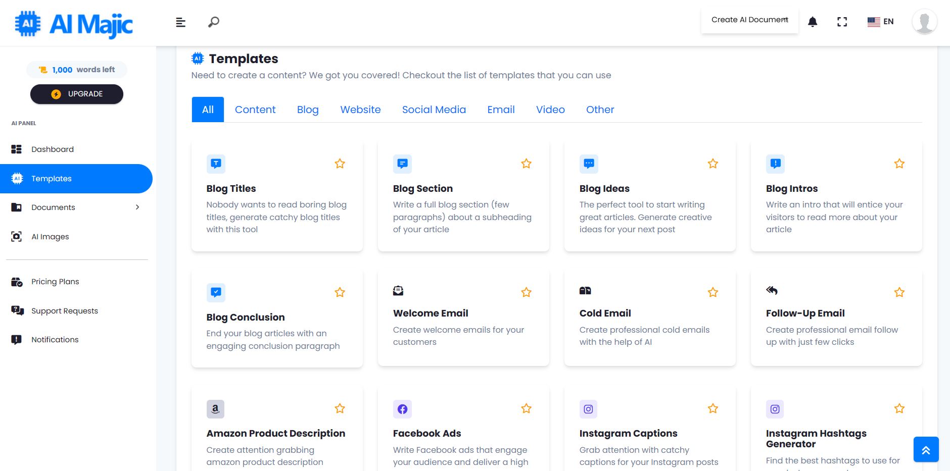 AI Majic | SaaS AI Tools