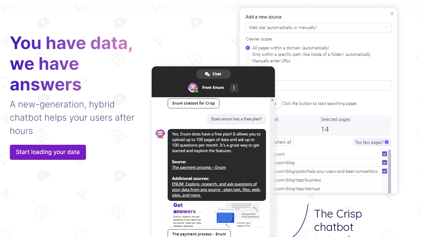 Enum AI Assistant | SaaS AI Tools