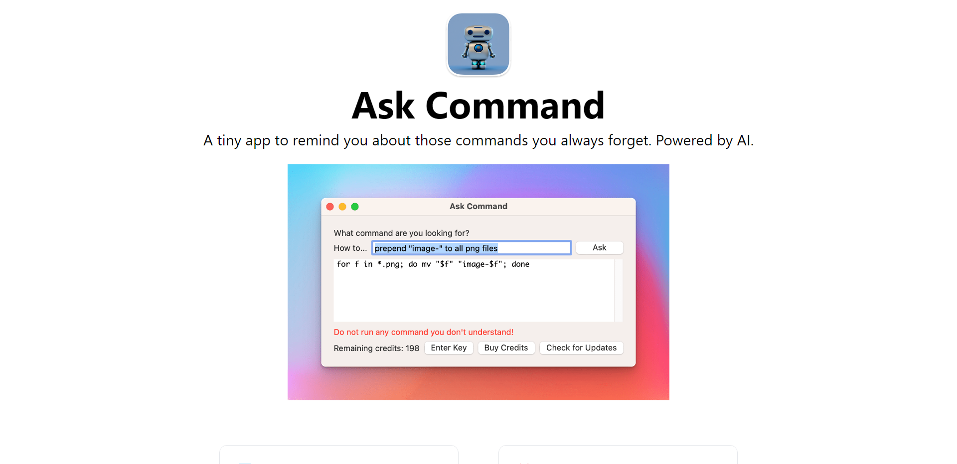Ask Command | SaaS AI Tools