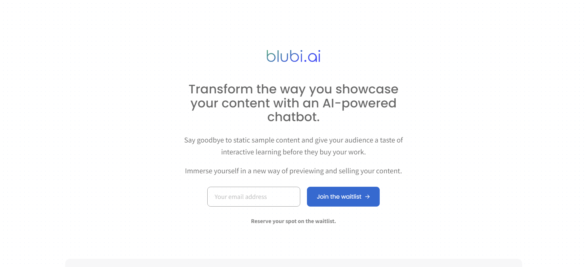 Blubi | SaaS AI Tools