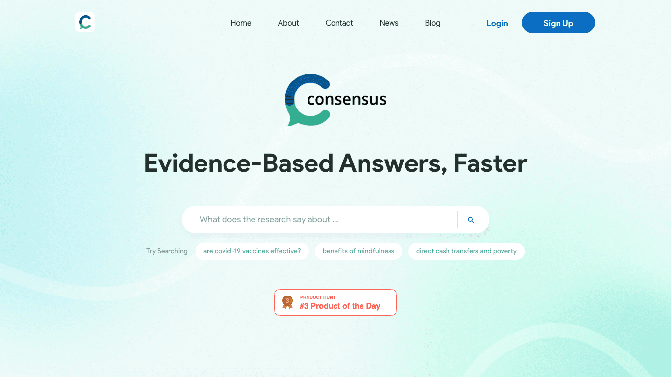 Consensus | SaaS AI Tools