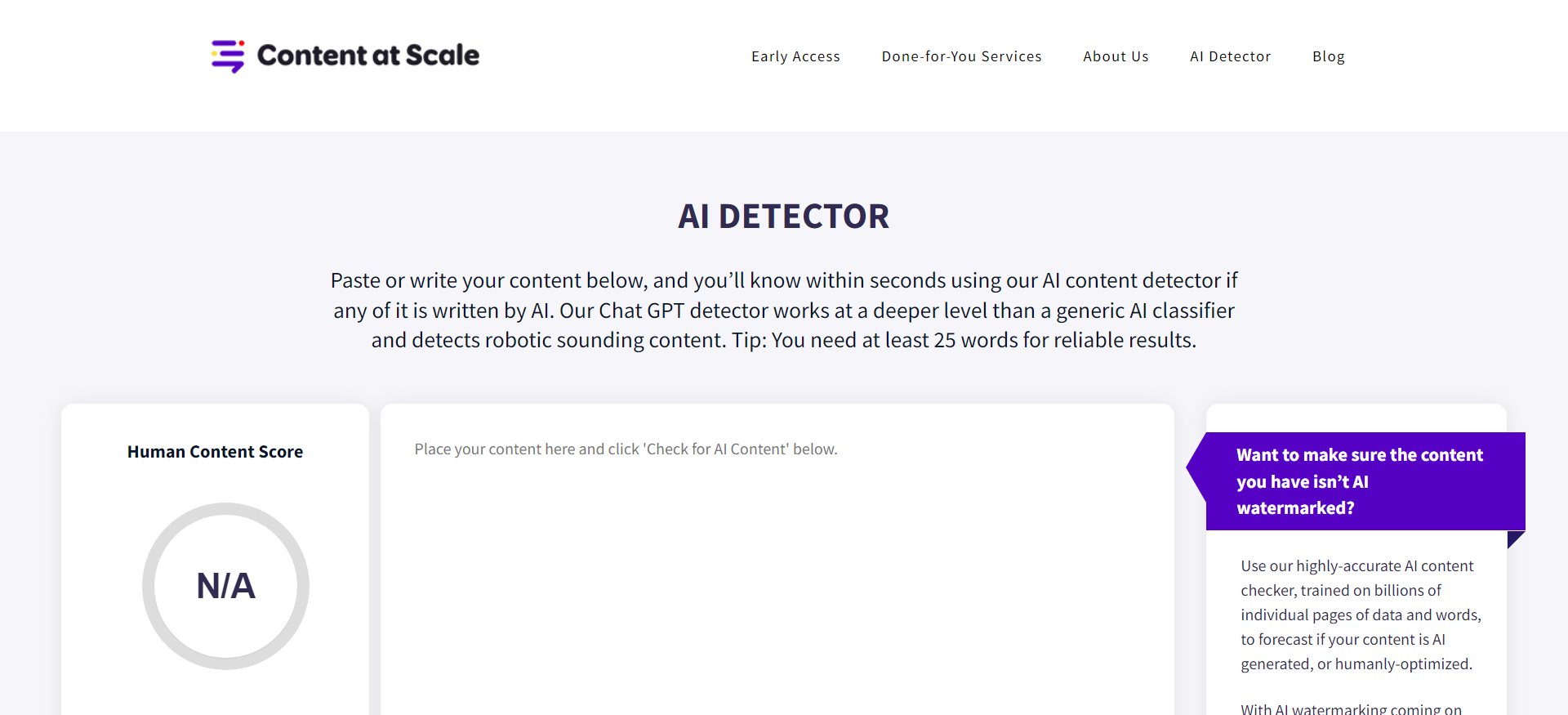 Free AI Detector | SaaS AI Tools