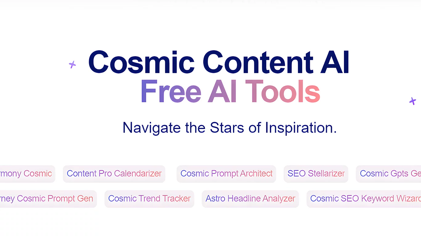Cosmic Content AI | SaaS AI Tools