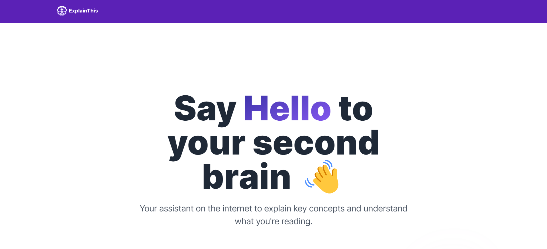 ExplainThis | SaaS AI Tools