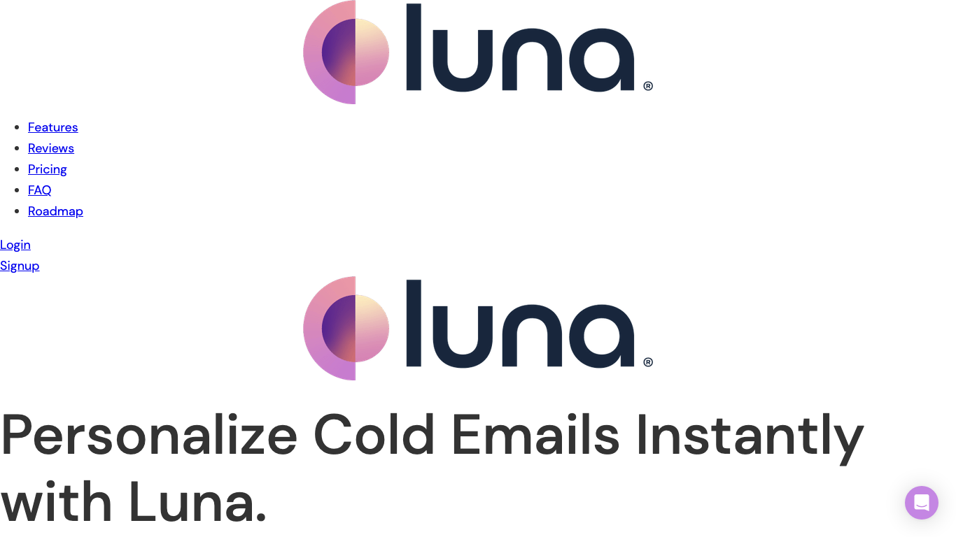 Luna | SaaS AI Tools