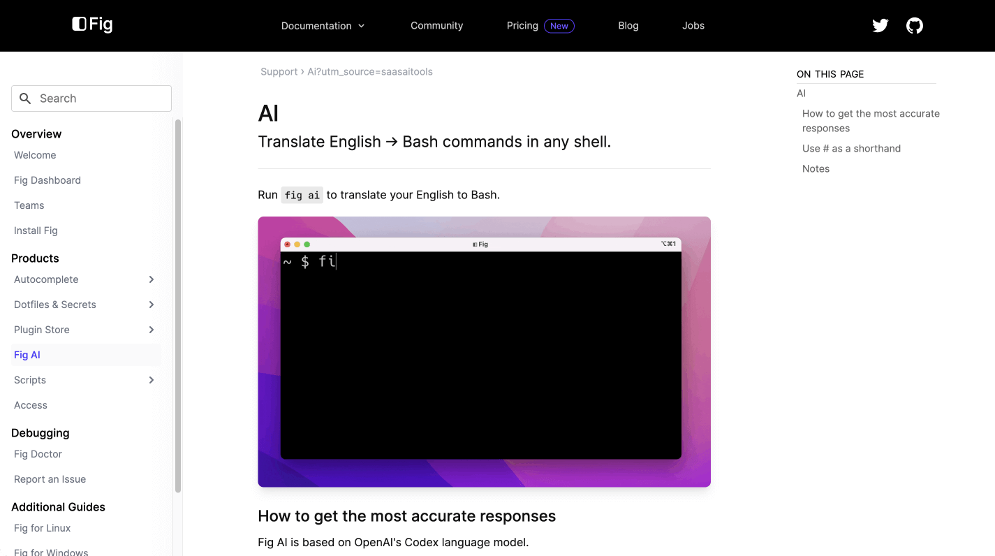 Fig AI | SaaS AI Tools