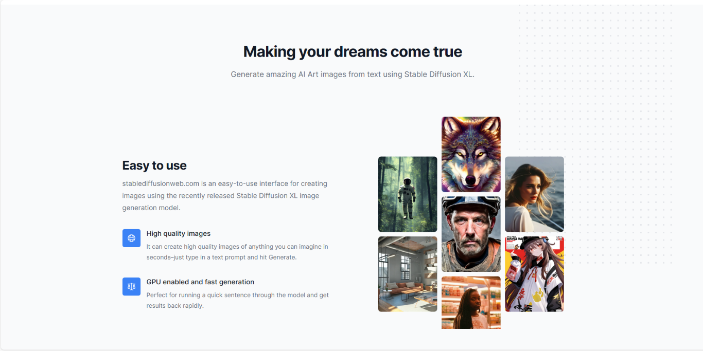 Stable Diffusion Online | SaaS AI Tools