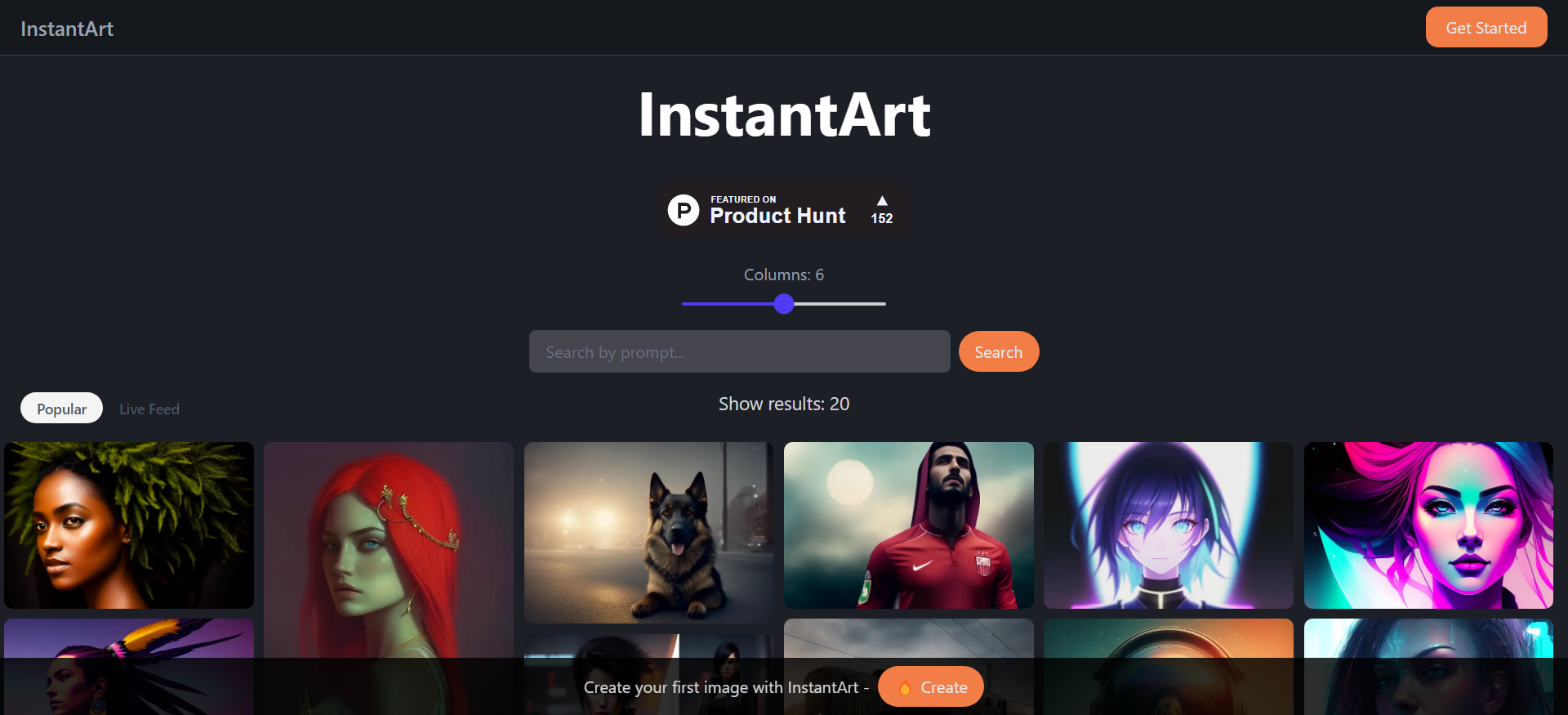InstantArt | SaaS AI Tools