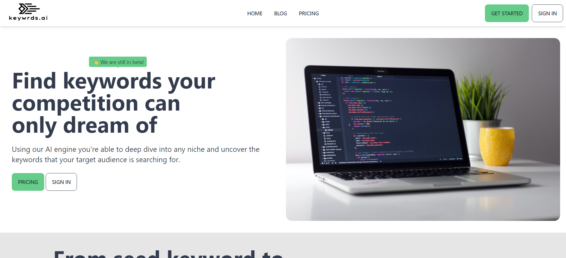 Keywrds | SaaS AI Tools