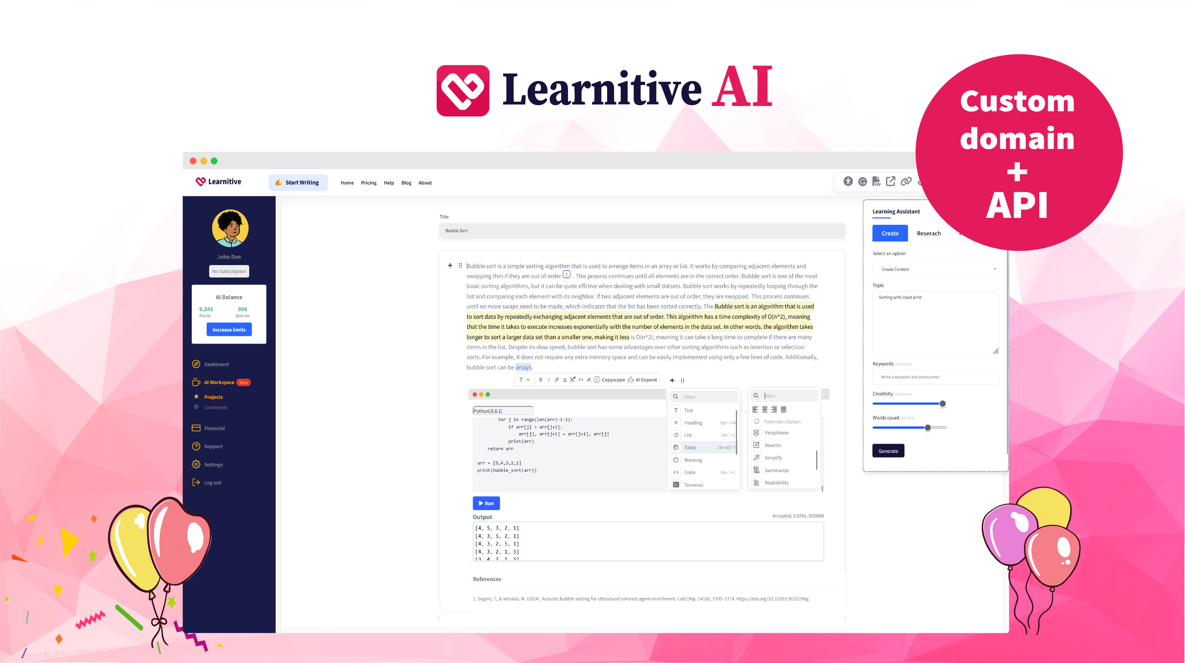 Learnitive | SaaS AI Tools