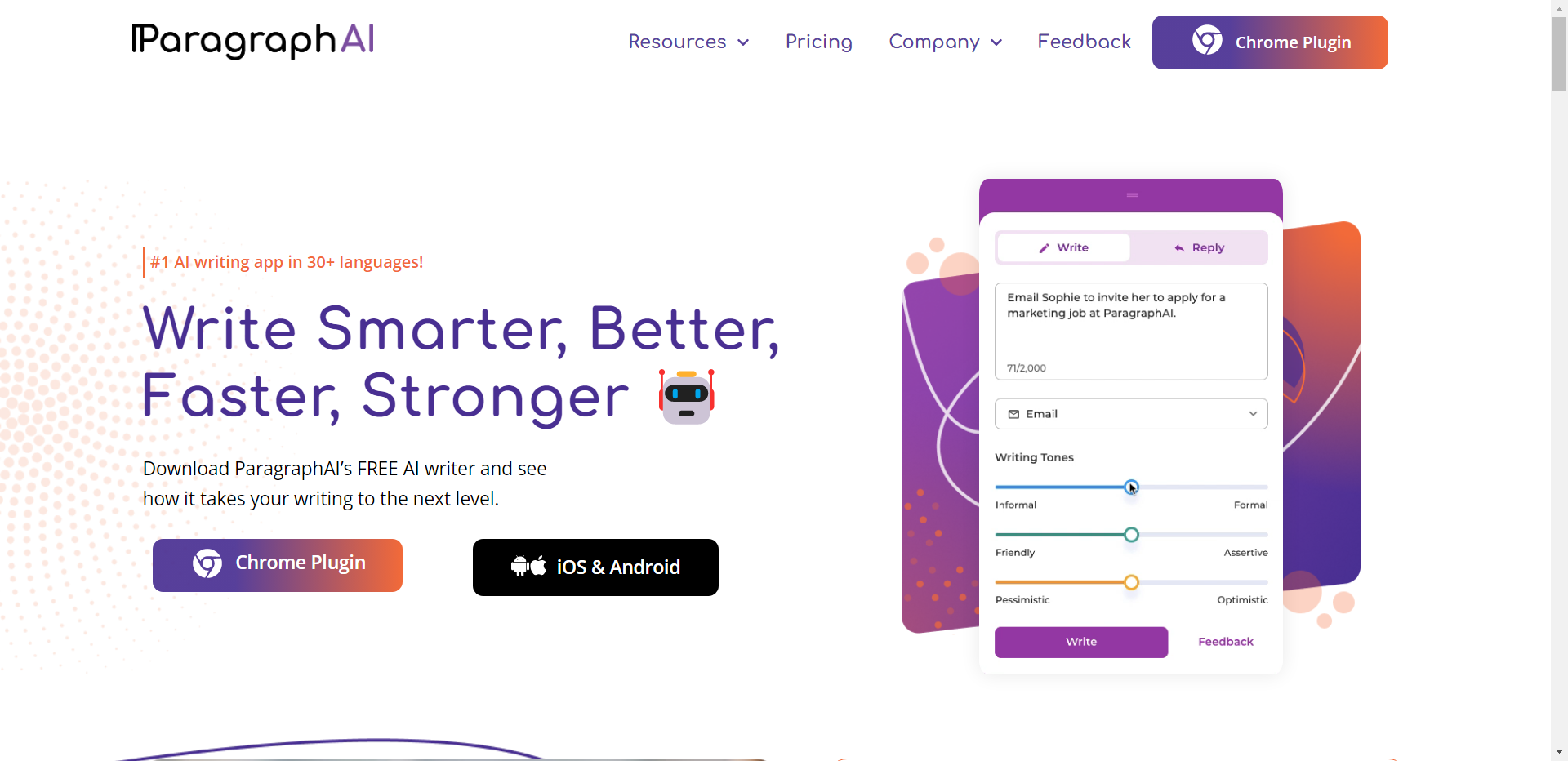 Paragraph AI | SaaS AI Tools