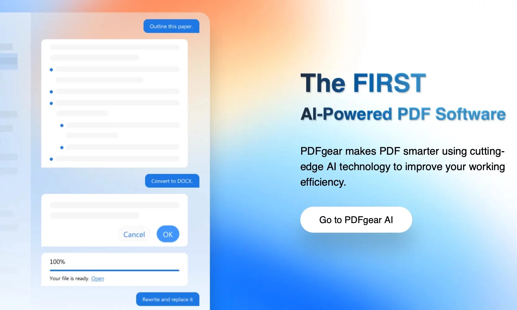 PDFgear | SaaS AI Tools
