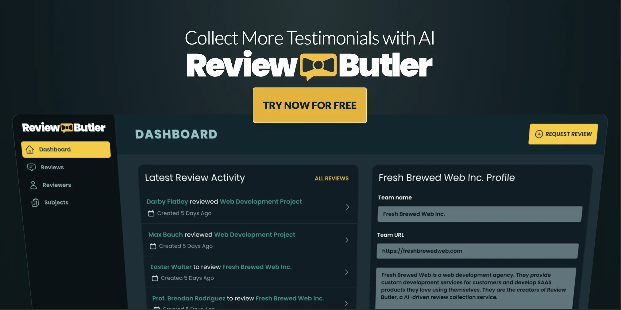 Review Butler | SaaS AI Tools