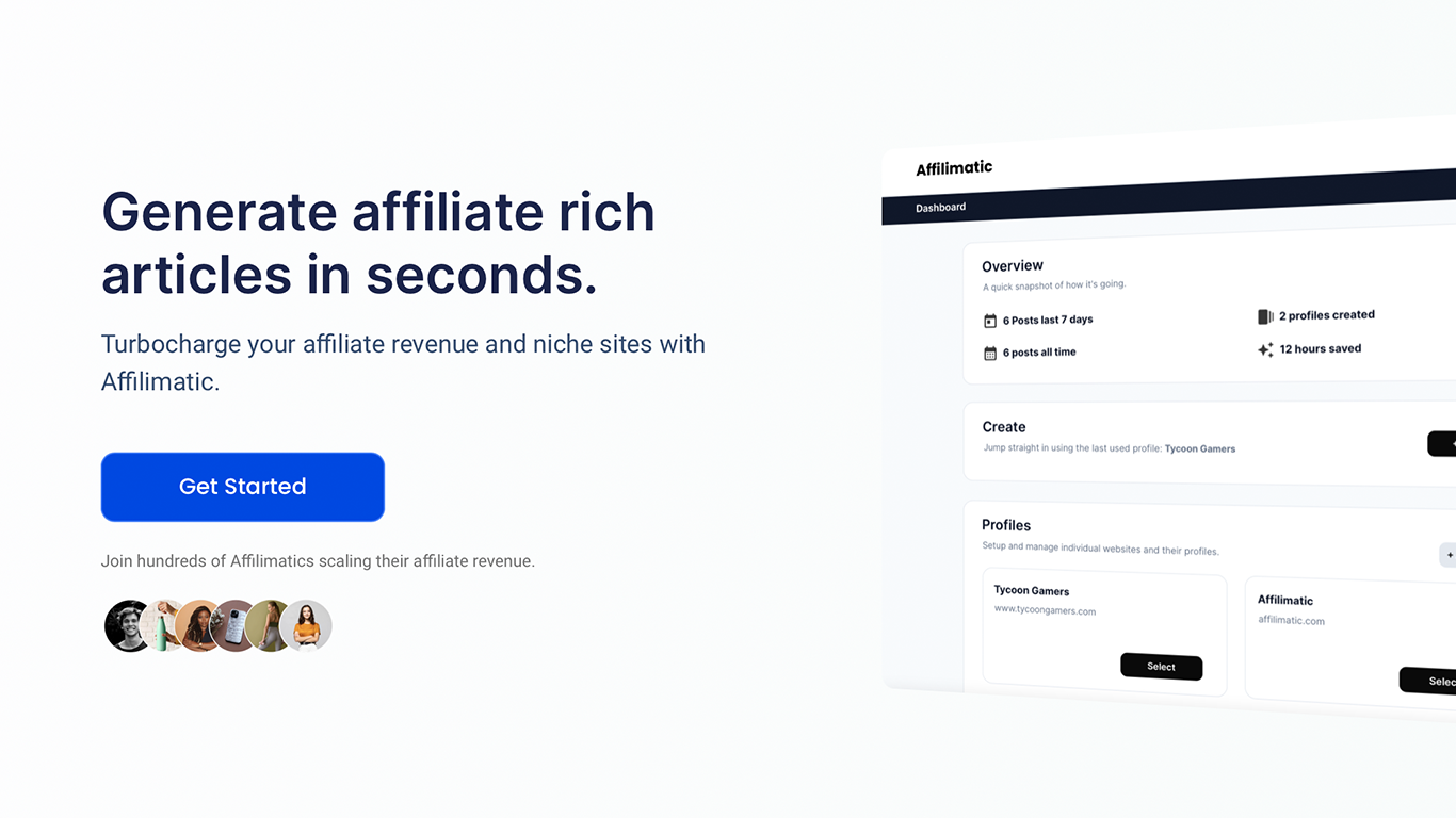 Affilimatic | SaaS AI Tools