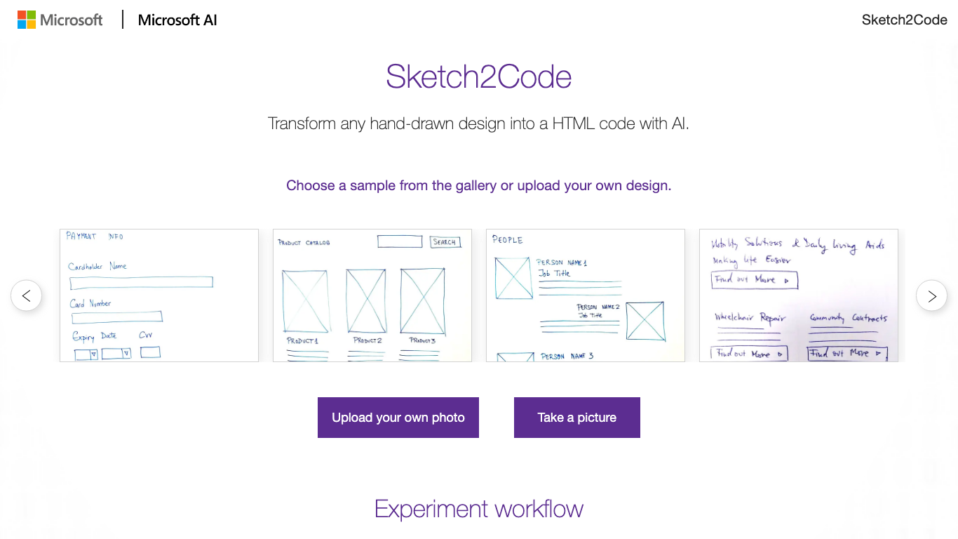 Sketch2code | SaaS AI Tools