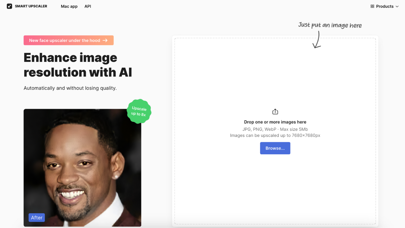 Smart Upscaler | SaaS AI Tools